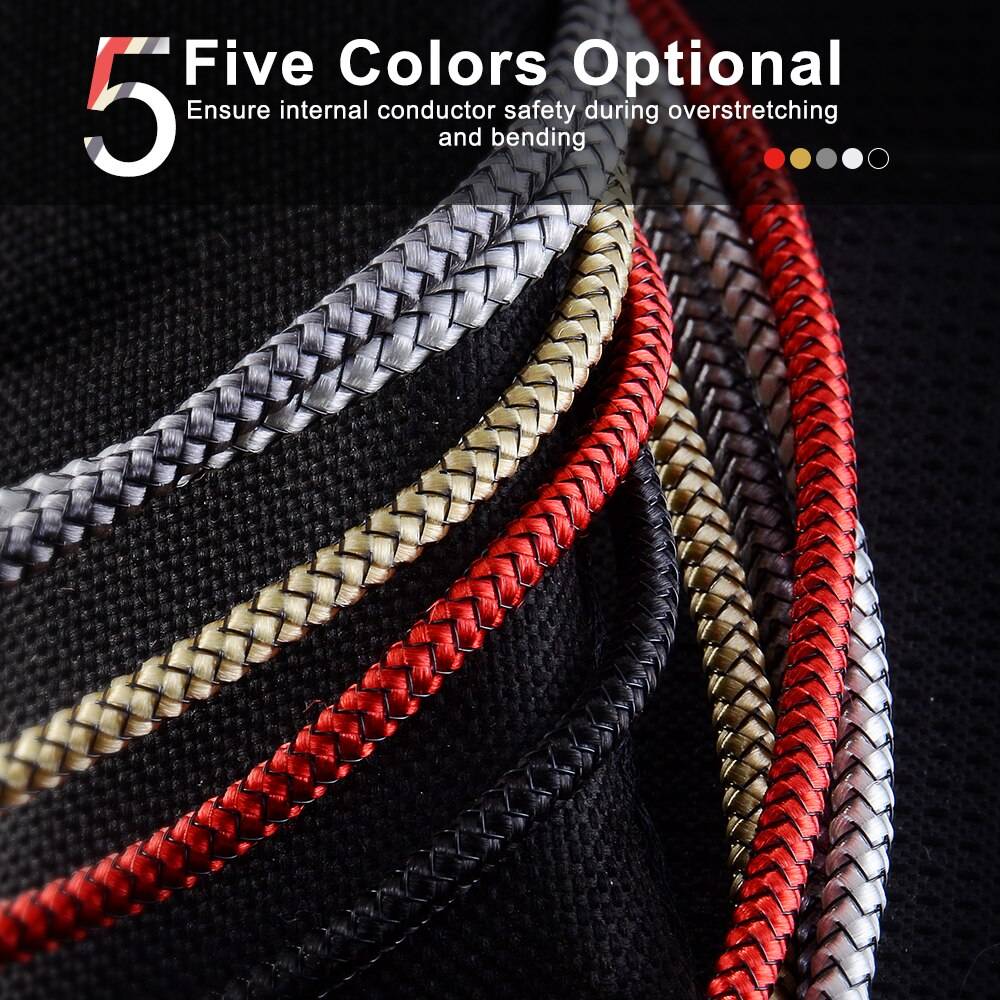 Magnetic Micro USB / Type C Braided Charging Cable