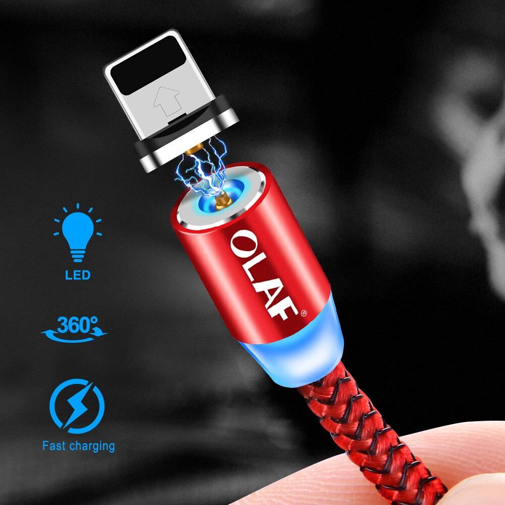 Magnetic Micro USB / Type C Braided Charging Cable