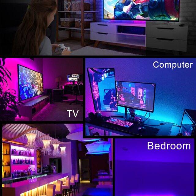 LED Strip Lights With Remote Control